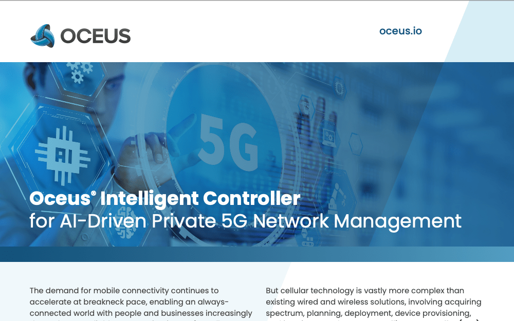 Oceus Intelligent Controller - Oceus